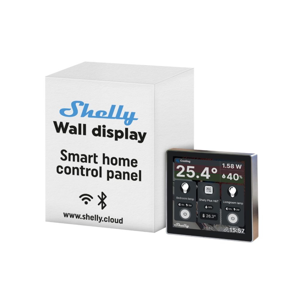 PANTALLA CONTROL SMART WALL DISPLAY SHELLY - Shelly Smart Home